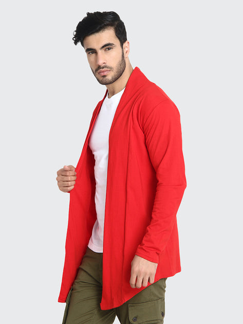 MEN SHRUG-Cotton Casual Open Shrug